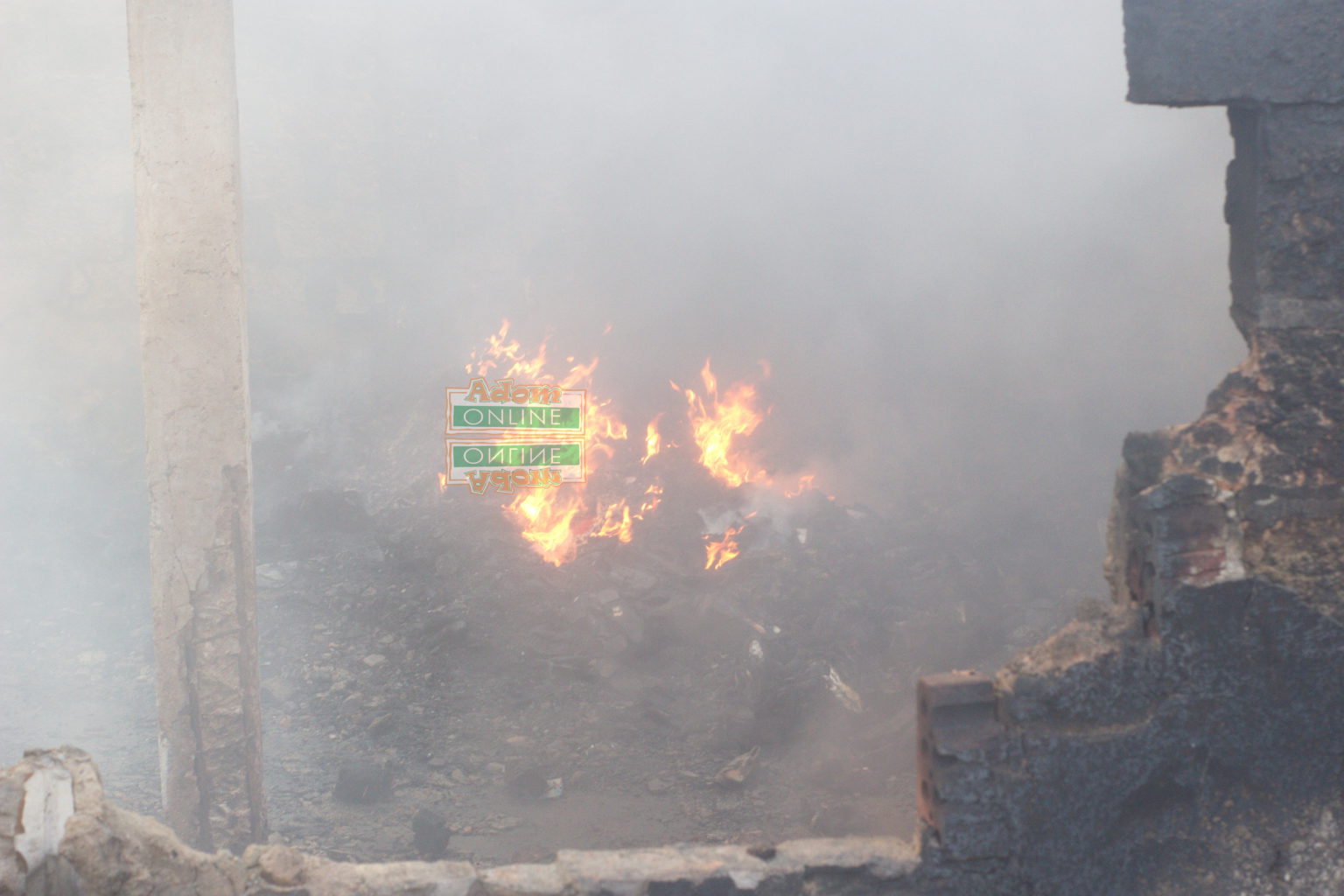 The aftermath of Kantamanto market fire [Photos] - Adomonline.com