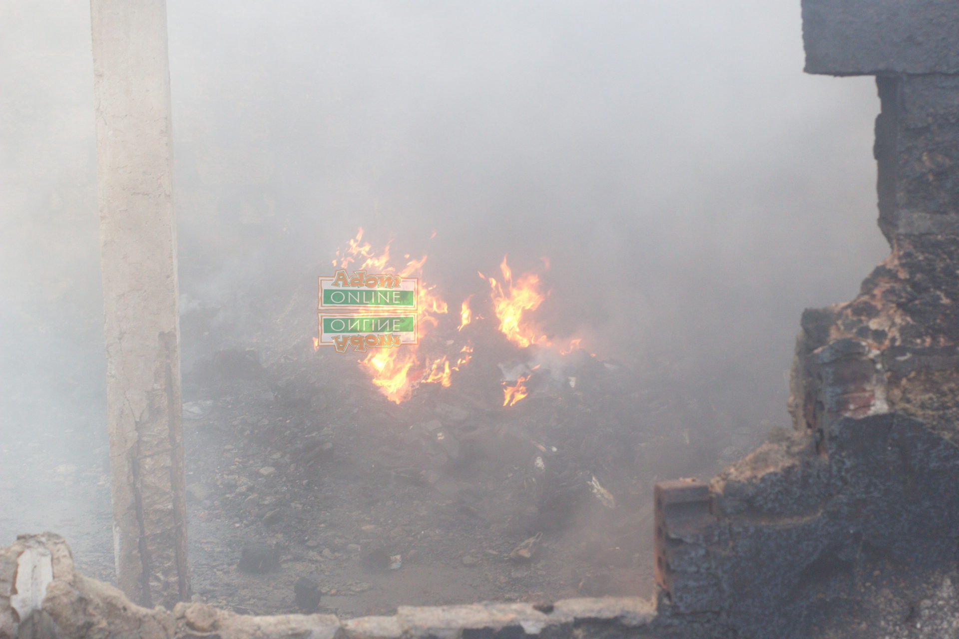 The aftermath of Kantamanto market fire [Photos] - Adomonline.com