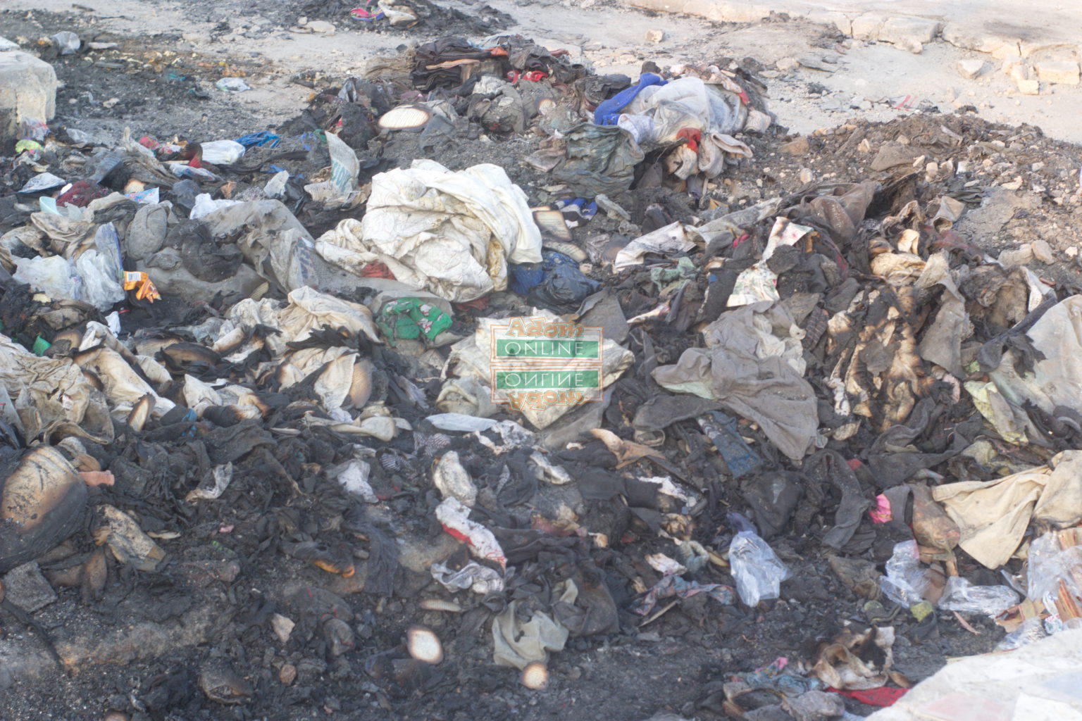 The aftermath of Kantamanto market fire [Photos] - Adomonline.com