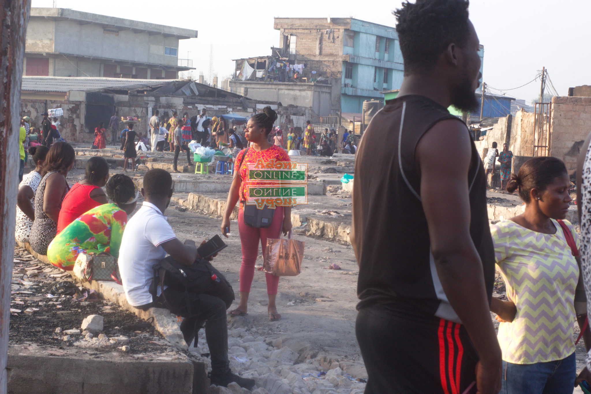 The aftermath of Kantamanto market fire [Photos] - Adomonline.com