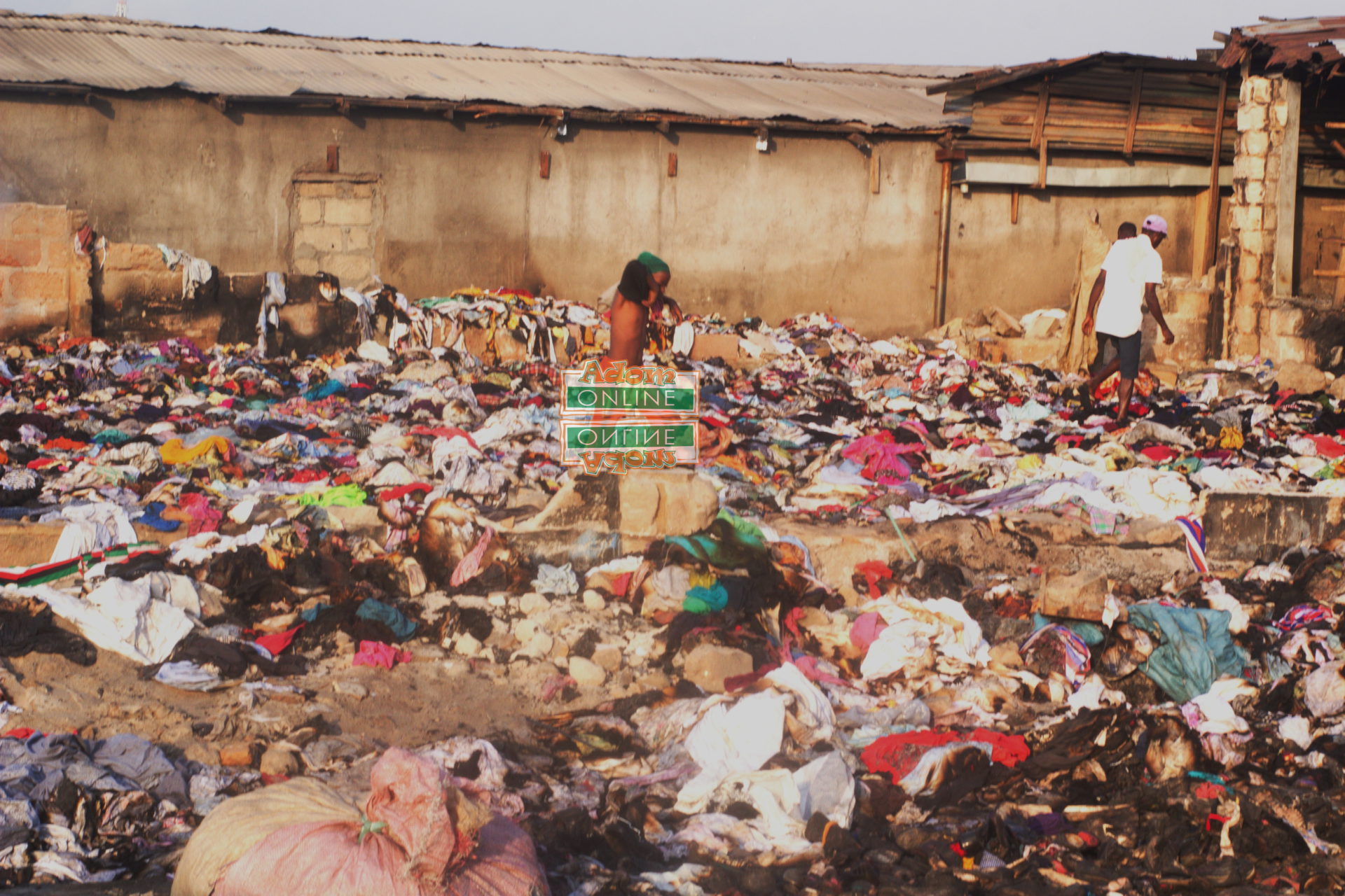 The aftermath of Kantamanto market fire [Photos] - Adomonline.com