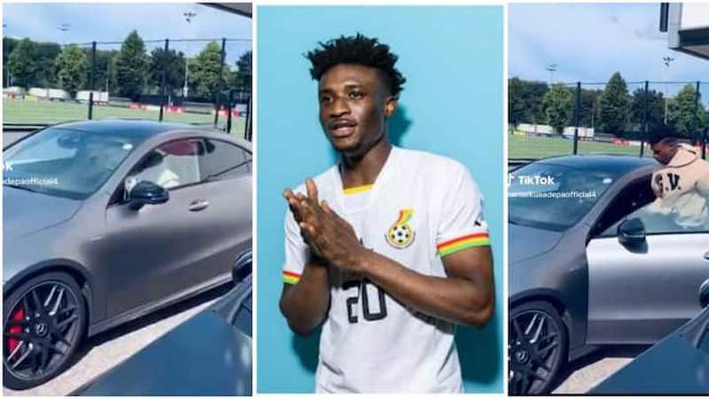 Video of Ghana Star Kudus parking his Mercedes Benz gets fans talking ...