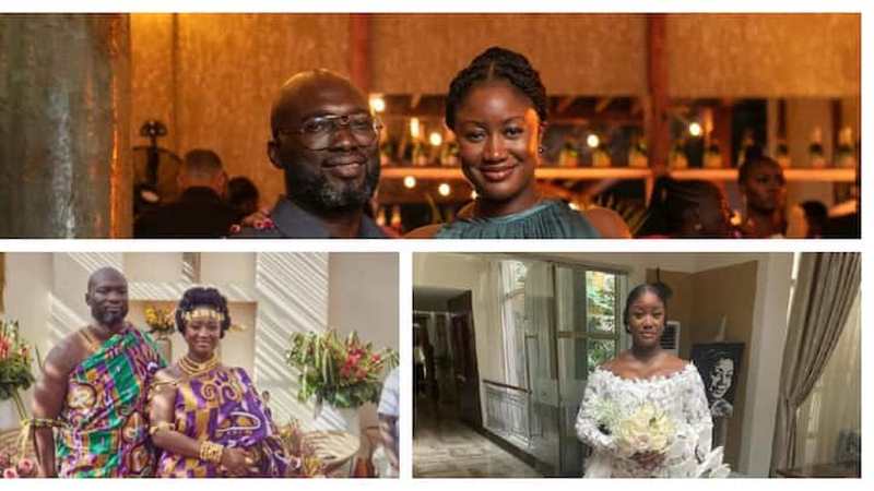 Akufo-Addo’s daughter and her husband look stunning in stylish outfits ...