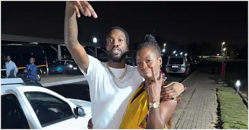 Beautiful photo drops as Akufo-Addo's daughter hangs out with Meek Mill ...