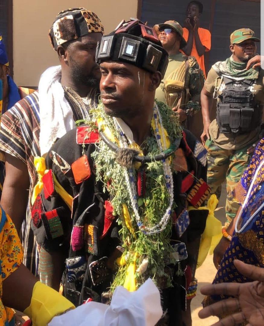 Popular DJ enstooled Asafoatse of Oyibi [Photos] - Adomonline.com