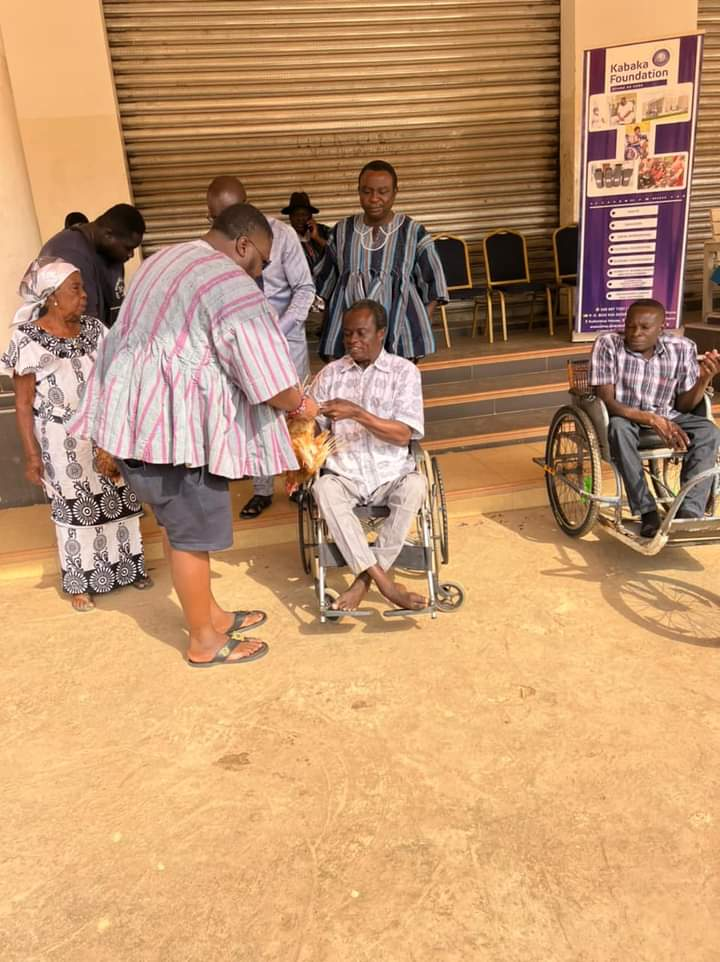 Credit our individual accounts with disability fund - Kwahu East PLWD ...