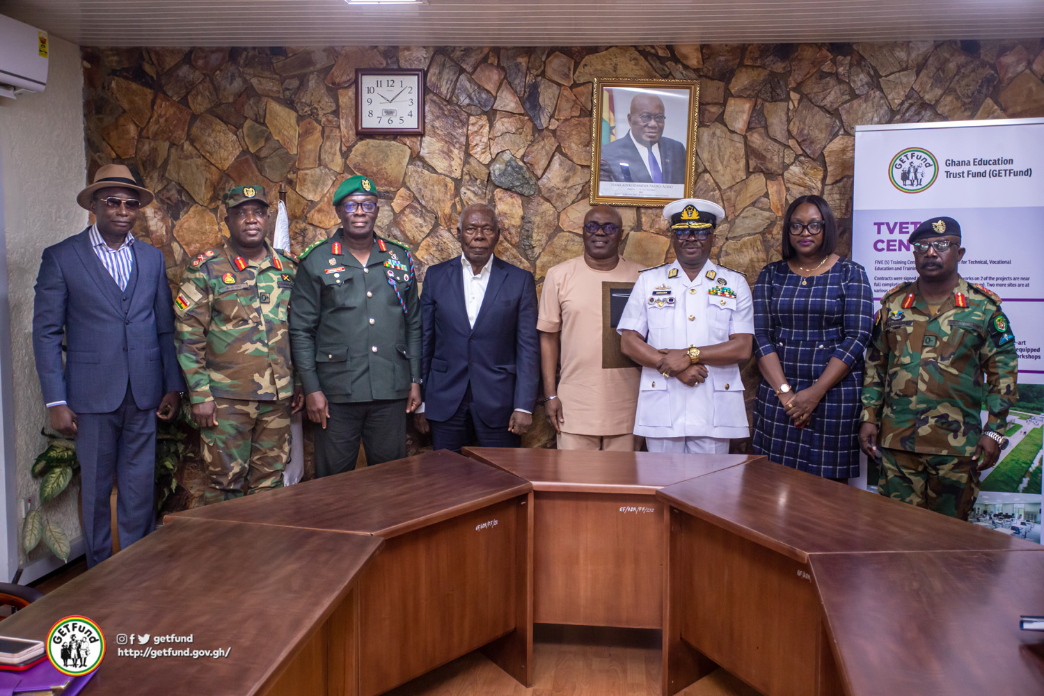 GAF visits GETFUND to discuss proposed War College - Adomonline.com