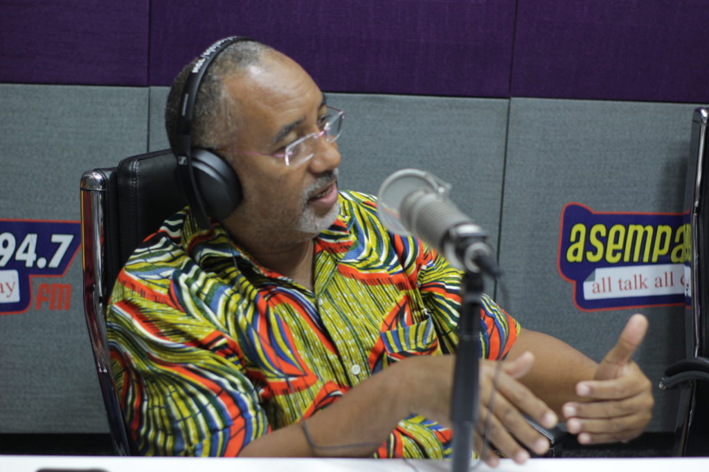 Alex Mould's reaction when asked if he will be Mahama’s running mate ...