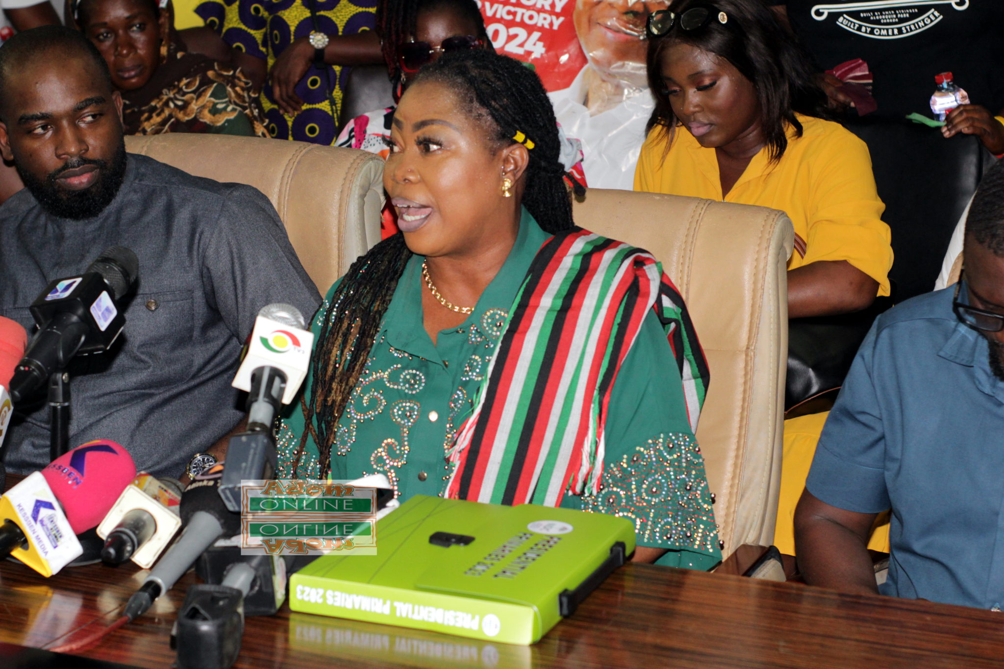 NDC Flagbearership race: Exciting scenes as Kwabena Duffuor picks ...