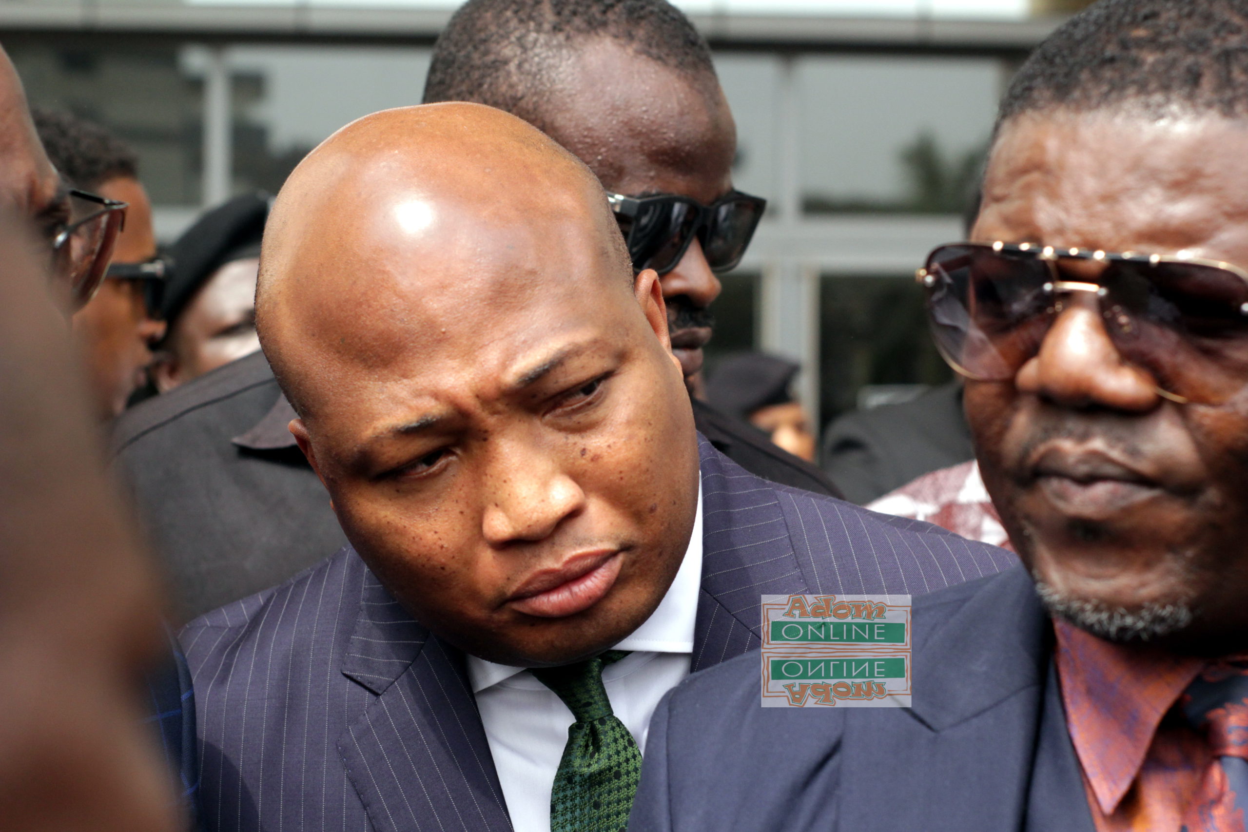 All the photos from Okudzeto Ablakwa's day in court