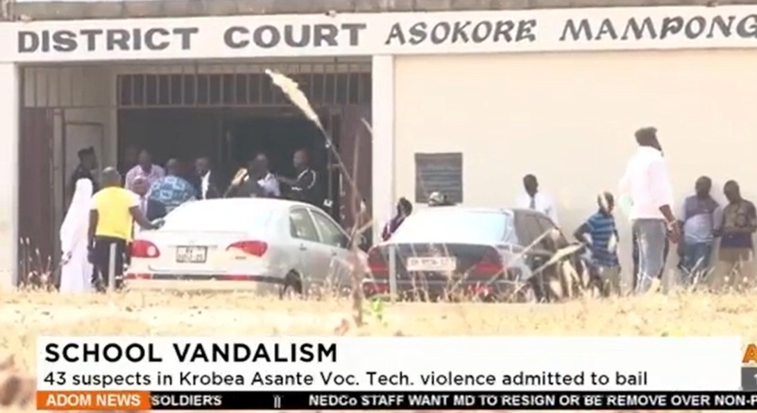 Rioting students of Krobea Asante Vocational Institute granted bail ...