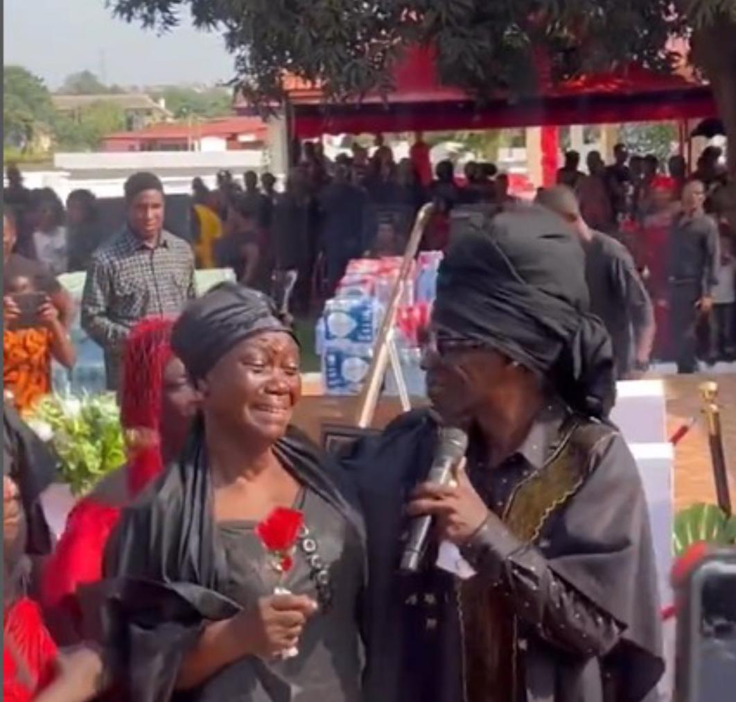 Kojo Antwi in near tears as his mother cries uncontrollably at his ...