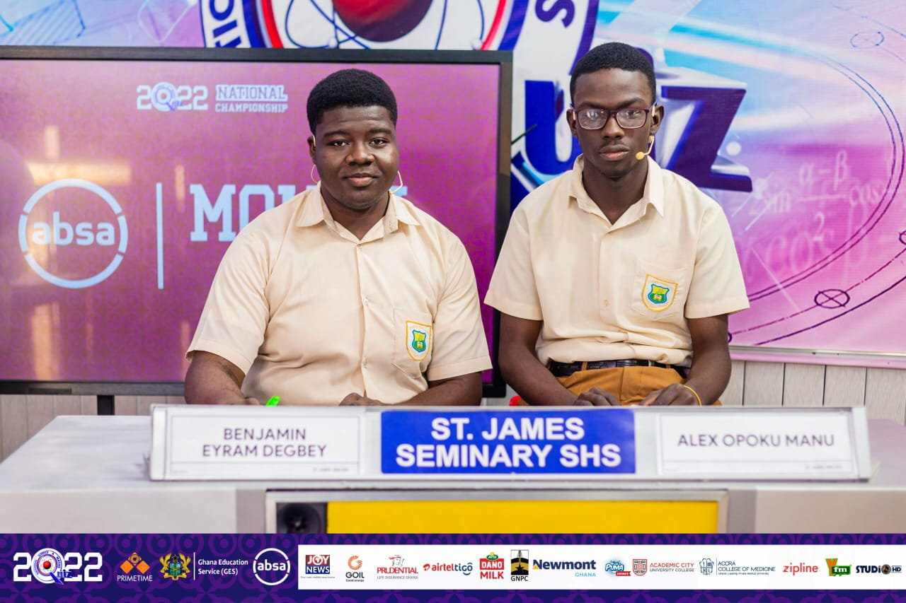 NSMQ contestants adjudged 1st and 2nd overall best students for 2022 ...