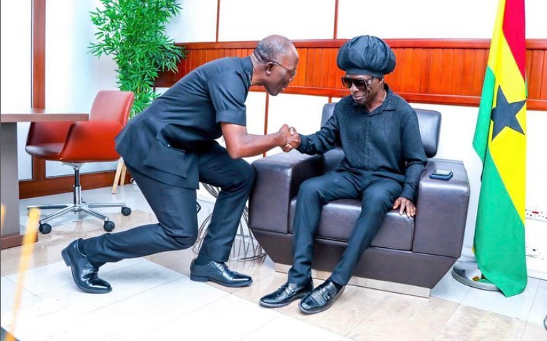IGP Dampare pays homage to legendary Kojo Antwi [Photos] - Adomonline.com
