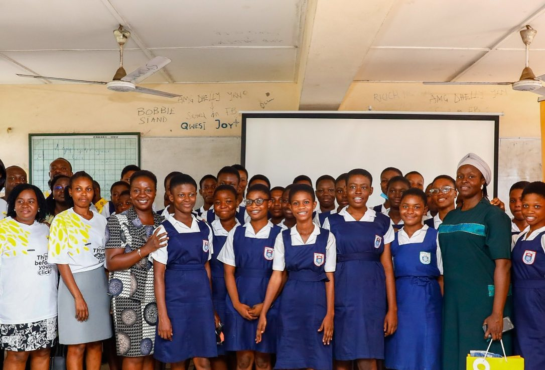 MTN Ghana marks 'Safer Internet Day' at Osu Presec - Adomonline.com