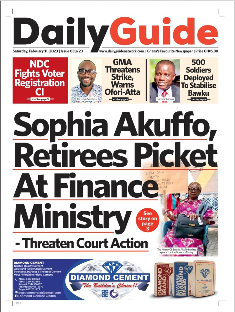 The Weekend's Newspaper Headlines - Adomonline.com