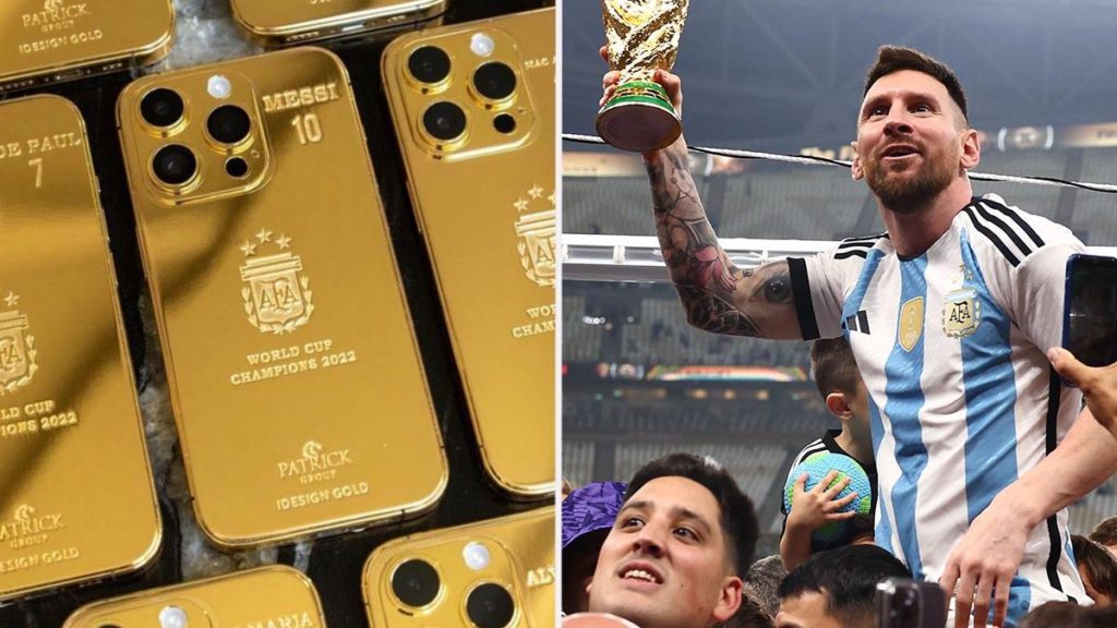 Messi surprises Argentina World Cup-winning teammates and staff with 35 ...