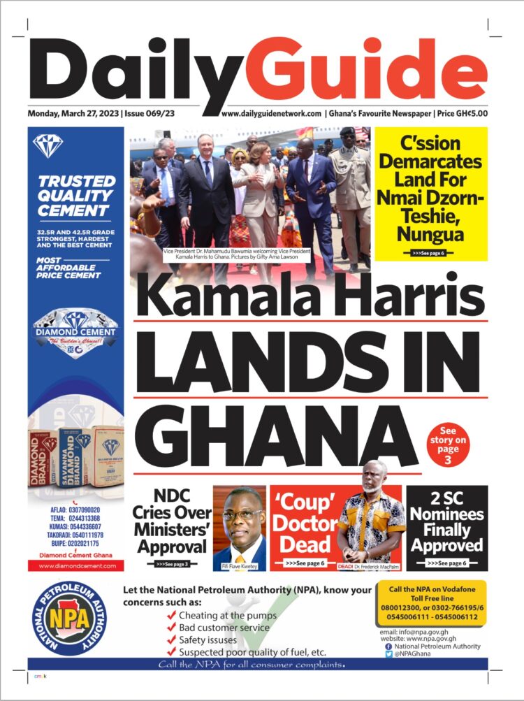 Newspaper Headlines: Monday, March 27, 2023 - Adomonline.com Newspaper Headlines: Monday, March 27, 2023 - Adomonline.com