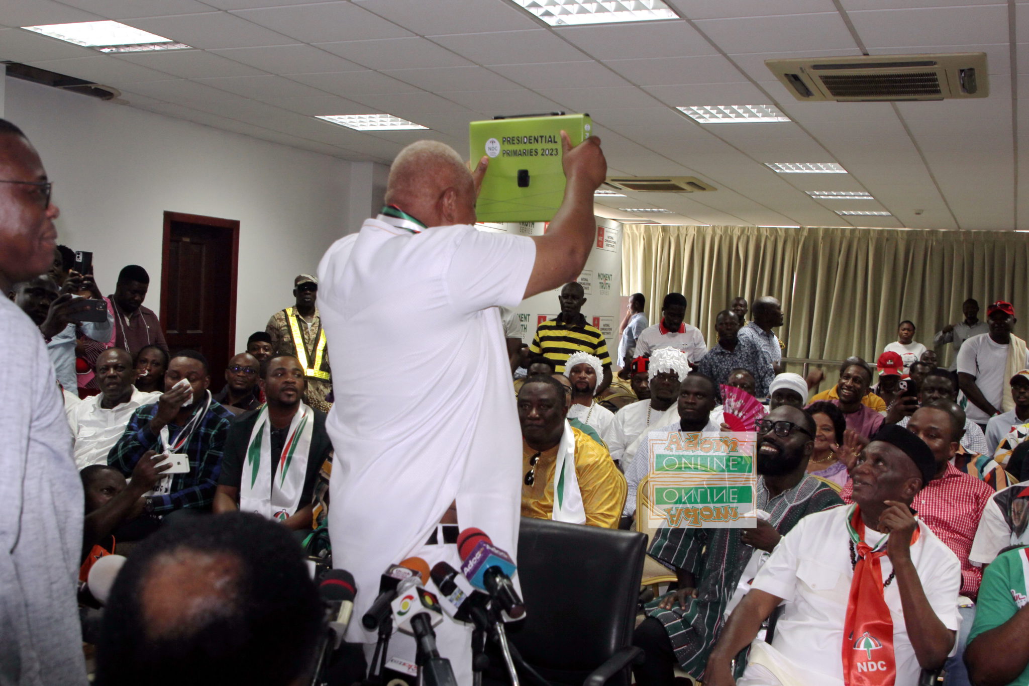 NDC gurus in attendance as Mahama files nomination for NDC flagbearer ...