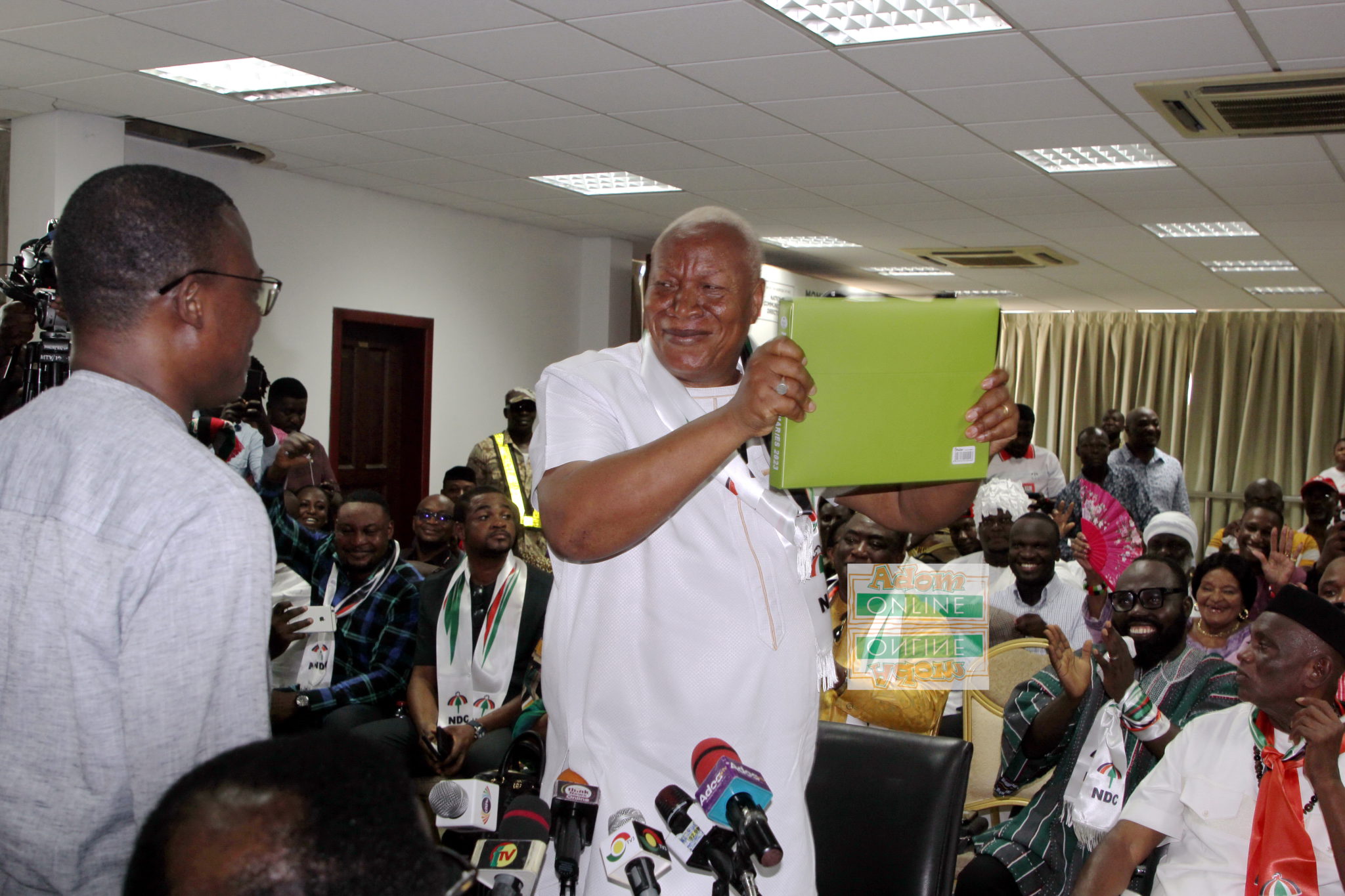 NDC gurus in attendance as Mahama files nomination for NDC flagbearer ...