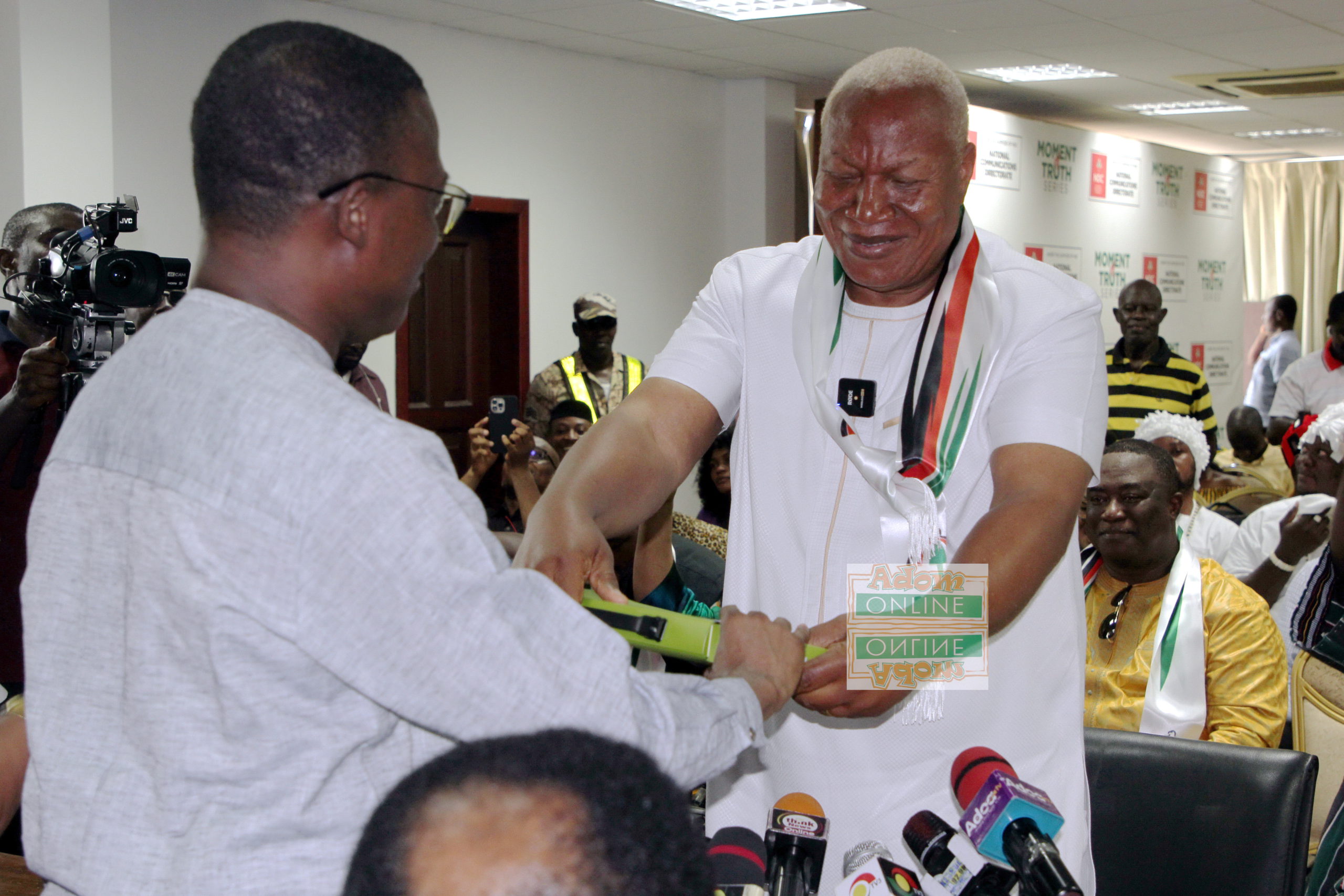 NDC gurus in attendance as Mahama files nomination for NDC.....