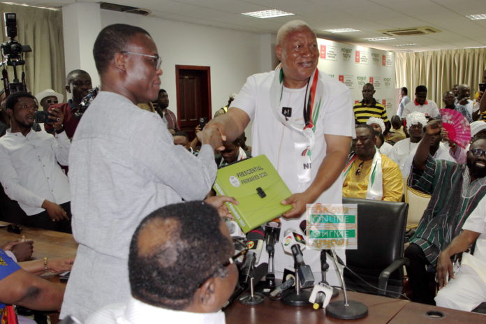NDC gurus in attendance as Mahama files nomination for NDC flagbearer ...
