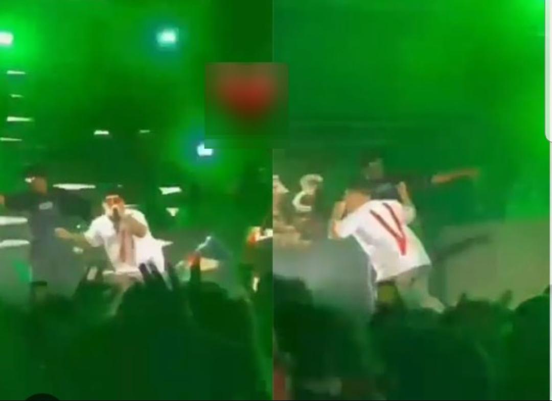 Confusion as popular rapper slumps, dies on stage - Adomonline.com