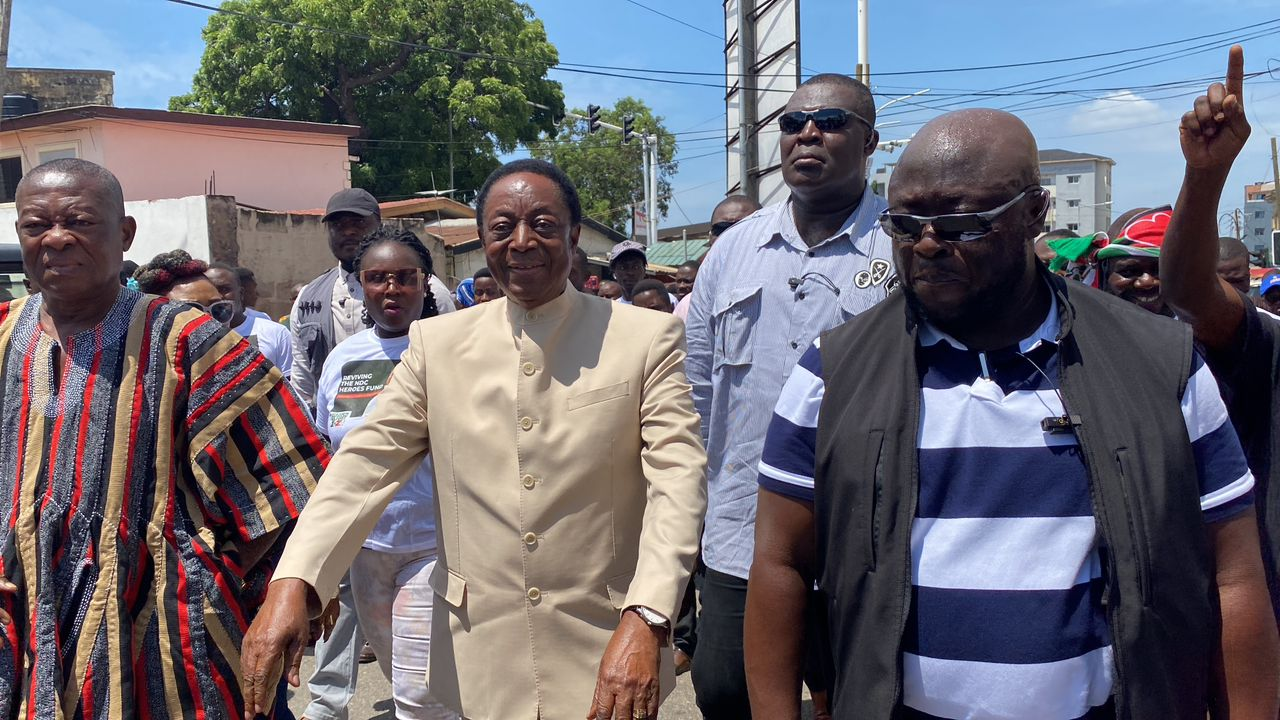 NDC elections: Dr Kwabena Duffuor files nomination [Photos ...