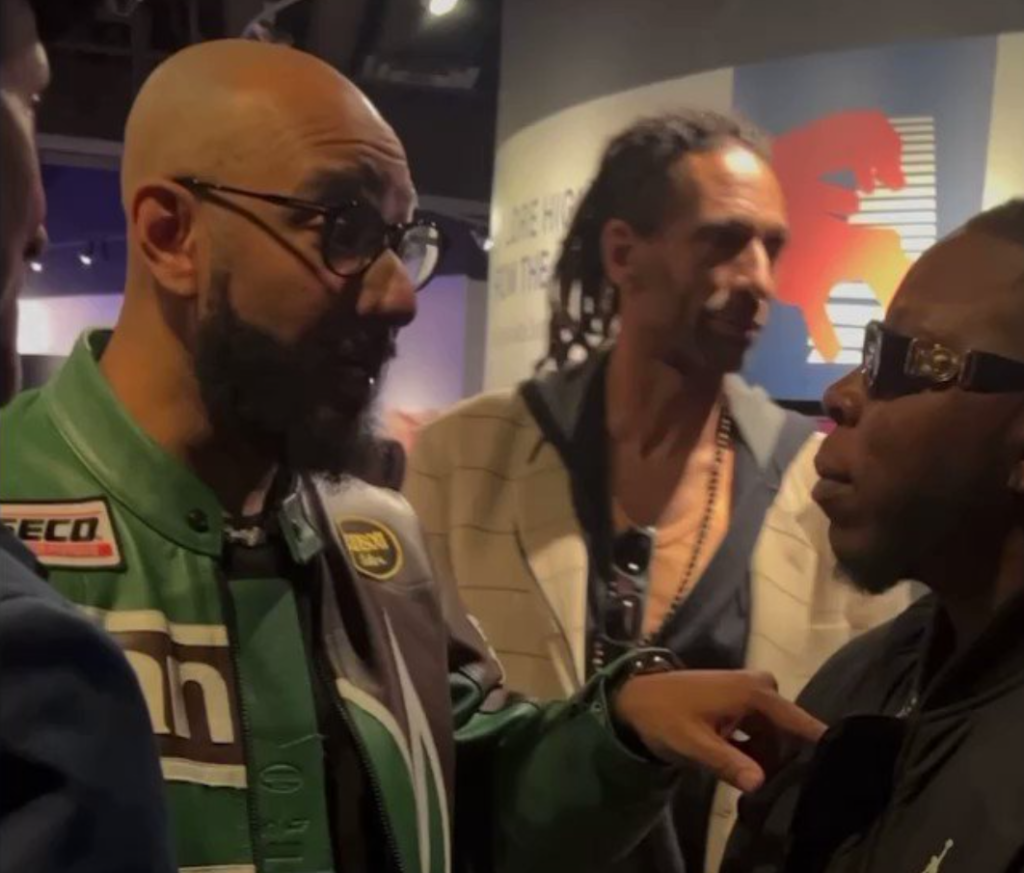 Rapper Edem meets Swizz Beatz, Paul Eckstein in Los Angeles ...
