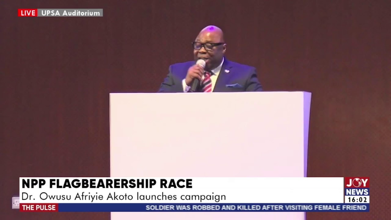 Afriyie Akoto launches NPP flagbearership campaign [full text ...
