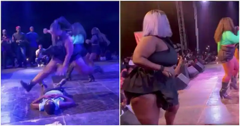Eno Barony's Epic Performance at Presec: Plus-size dancer shocks crowd by jumping and twerking ...