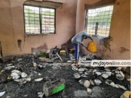 Bisco SHS fire outbreak leaves one injured - Adomonline.com