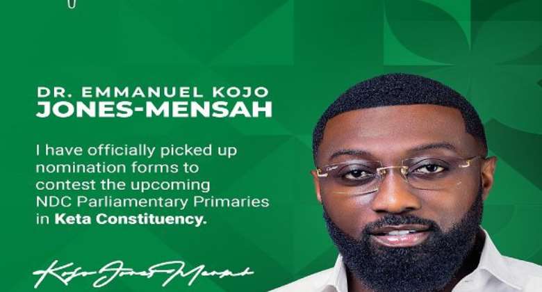 NDC probes Emmanuel Jones’ eligibility to contest in Keta parliamentary ...