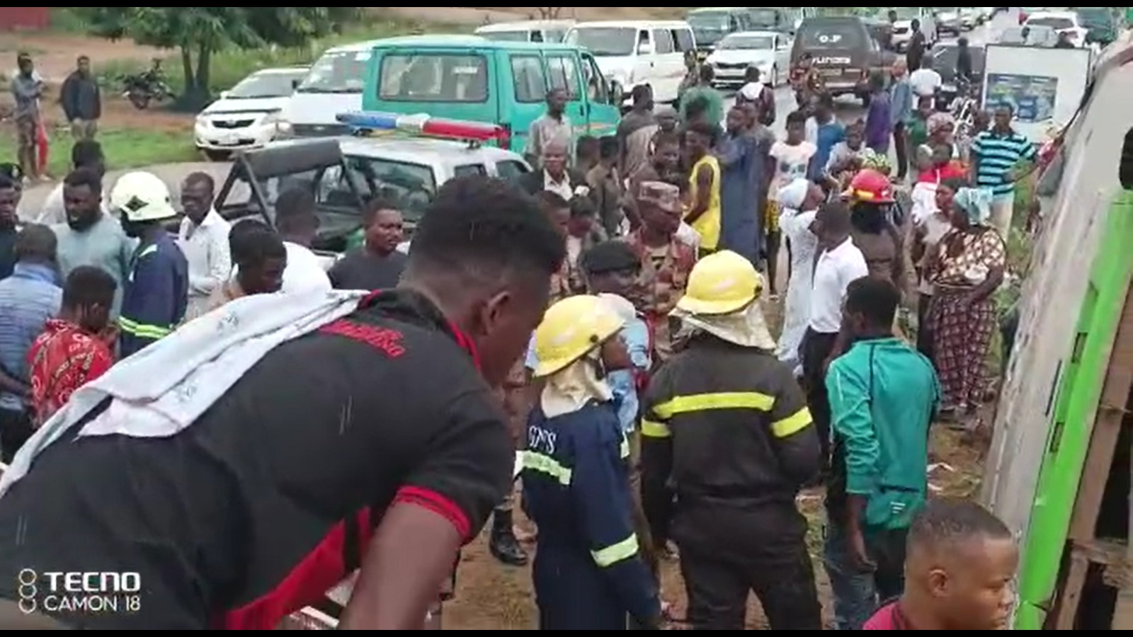 STC bus transporting SHS students crashes on Kasoa-Cape Coast highway ...