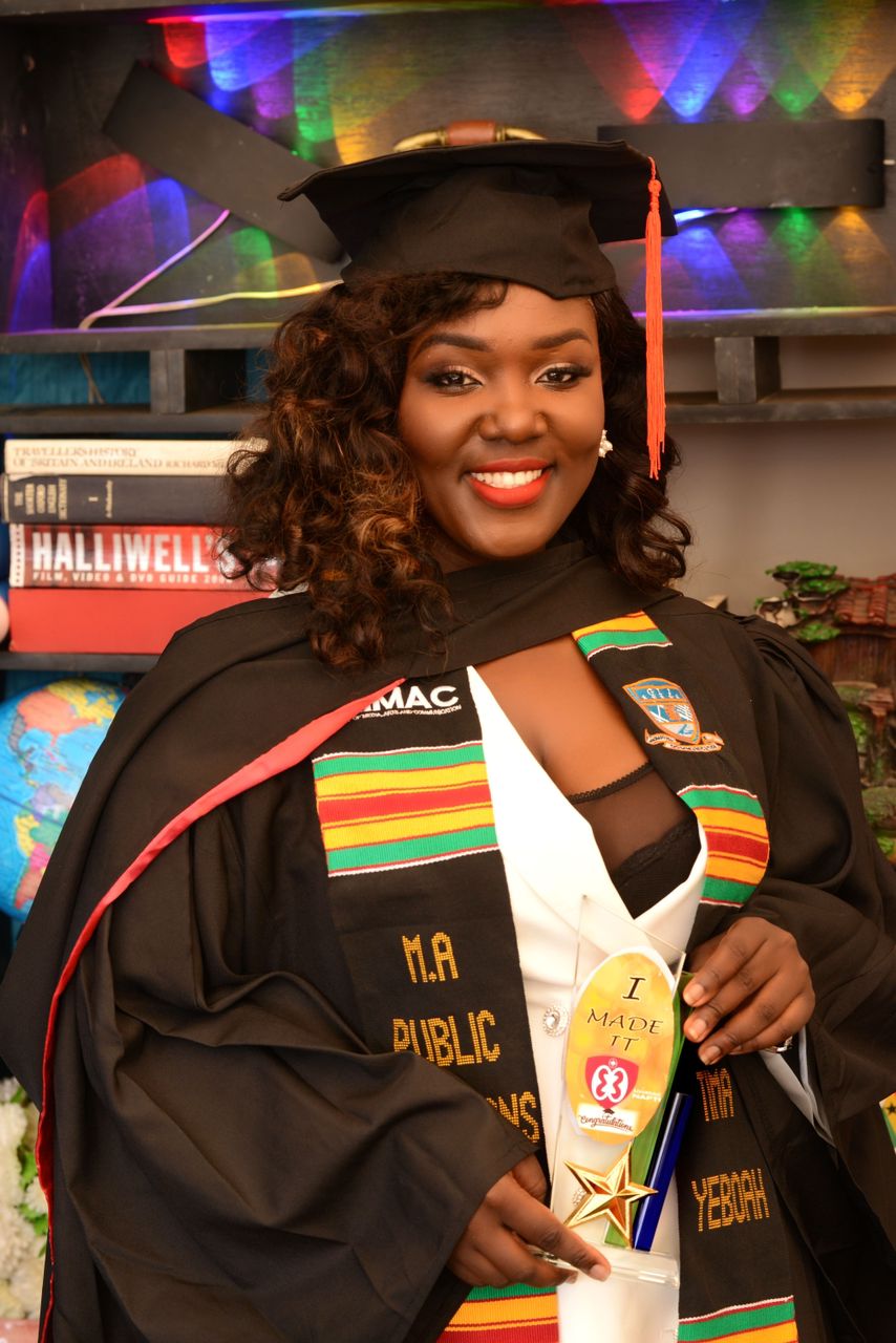 Tima Kumkum bags Masters degree from UNIMAC-GIJ [Photos] - Adomonline.com