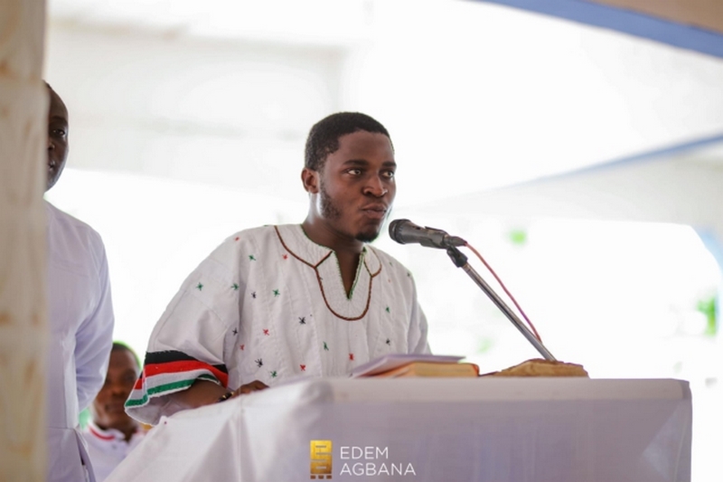 Edem Agbana speaks after NDC declared him winner of Ketu North ...