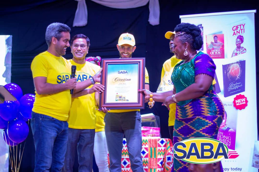 Gifty Anti receives special recognition from Golden Africa Ghana on ...