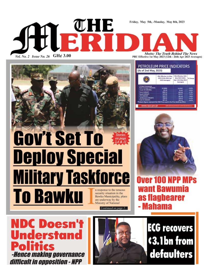 Newspaper Headlines: Friday, May 5, 2023 - Adomonline.com