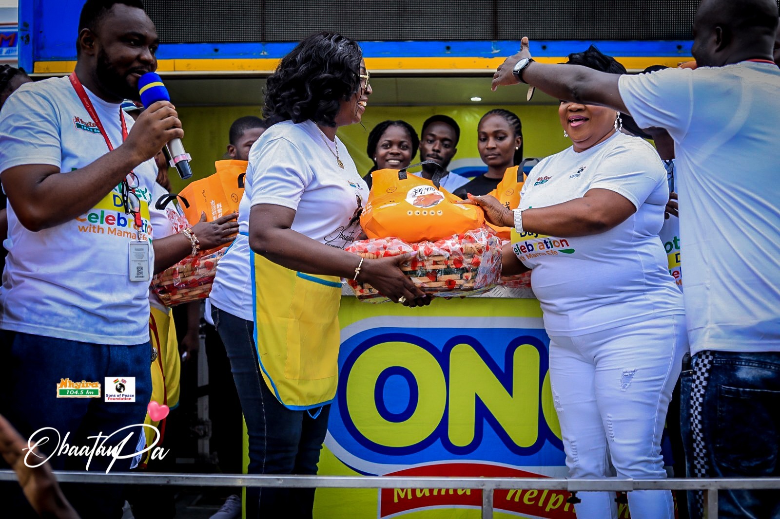 Nhyira FM treats widows and single mothers to a party on Mothers’ Day ...