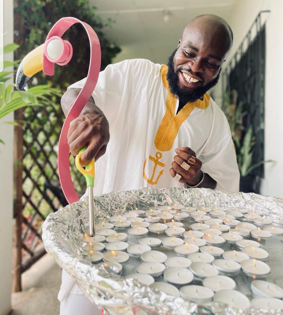 Heartwarming photos of Tsatsu Tsikata and his mother as she turns 98 ...