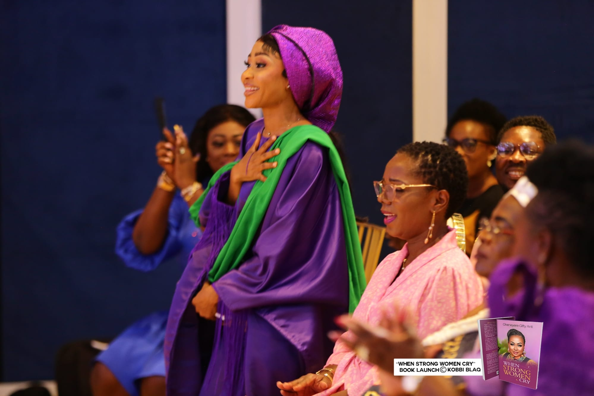 Gifty Anti attracts hundreds with sixth book launch [Photos ...