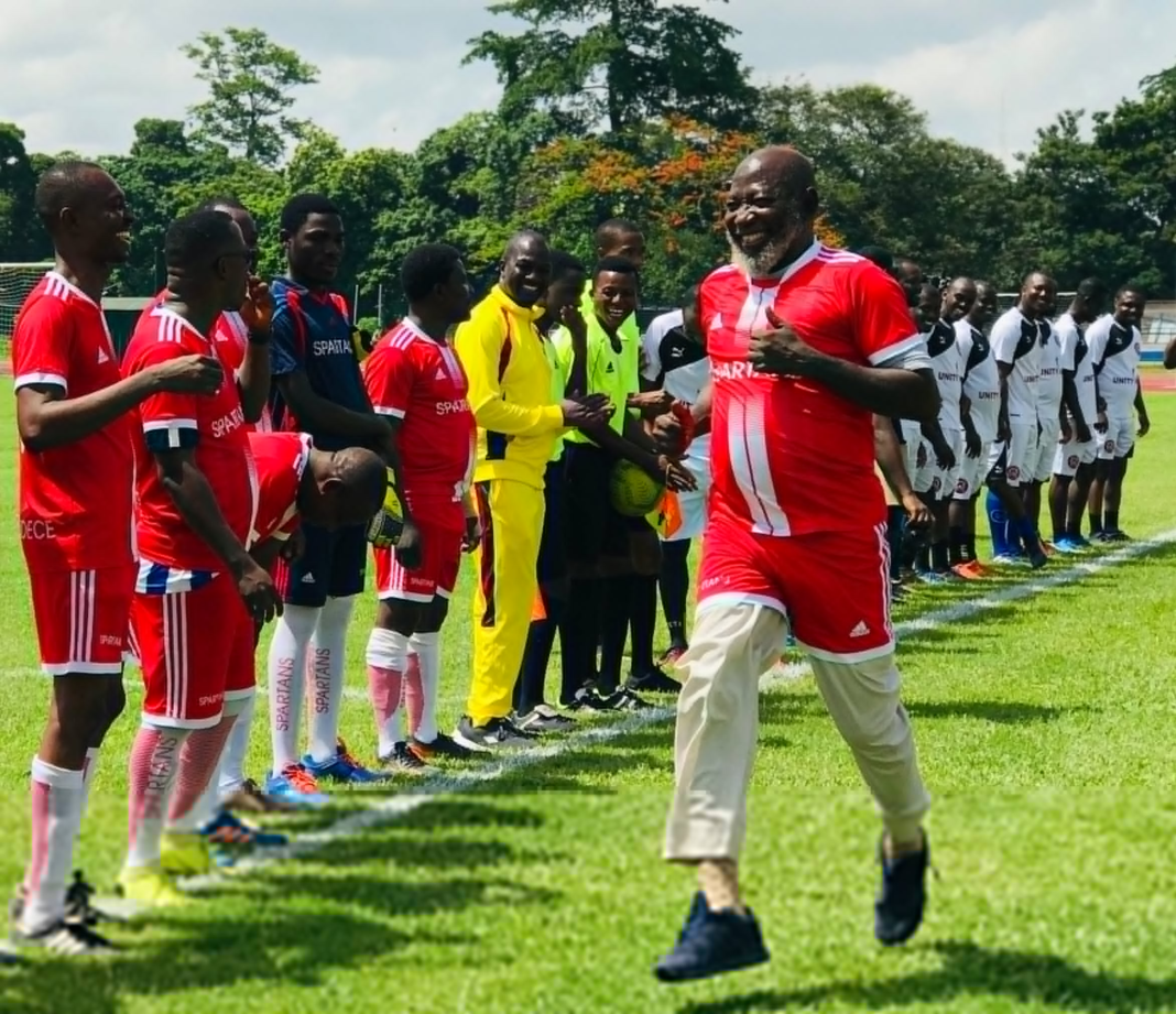 KNUST lecturers engage in football match [Photos] - Adomonline.com
