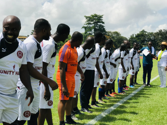 KNUST lecturers engage in football match [Photos] - Adomonline.com