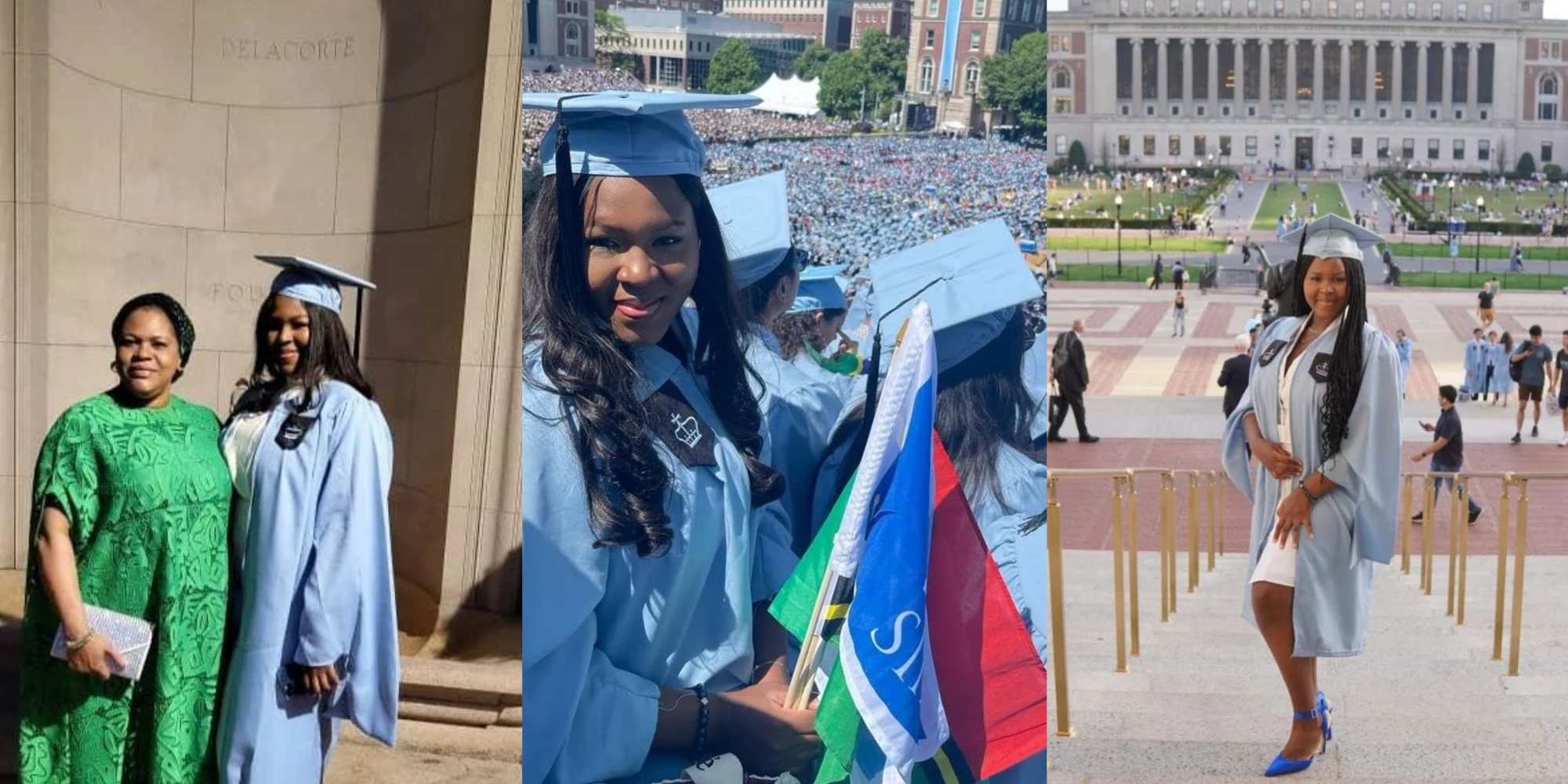 Congratulations pour in as TB Joshua’s daughter bags Master’s degree ...