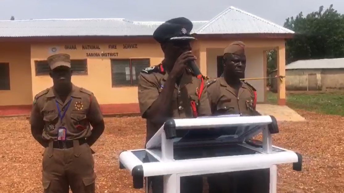 New Fire station commissioned in Saboba district - Adomonline.com