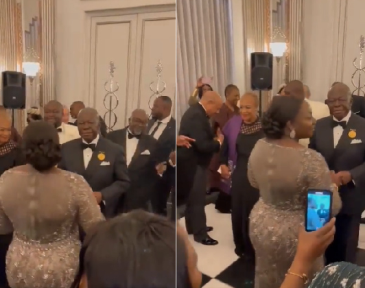 Otumfuo, Lady Julia show dance moves at birthday bash [Video ...