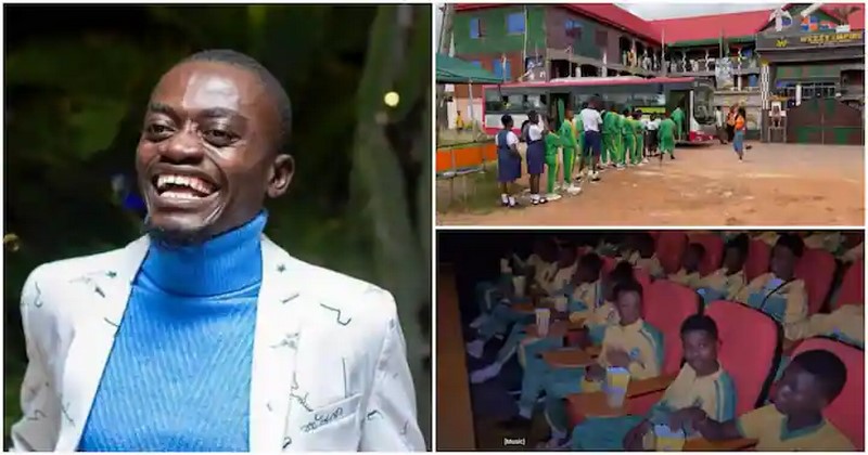 Lil Win treats pupils from his school to unforgettable cinema ...