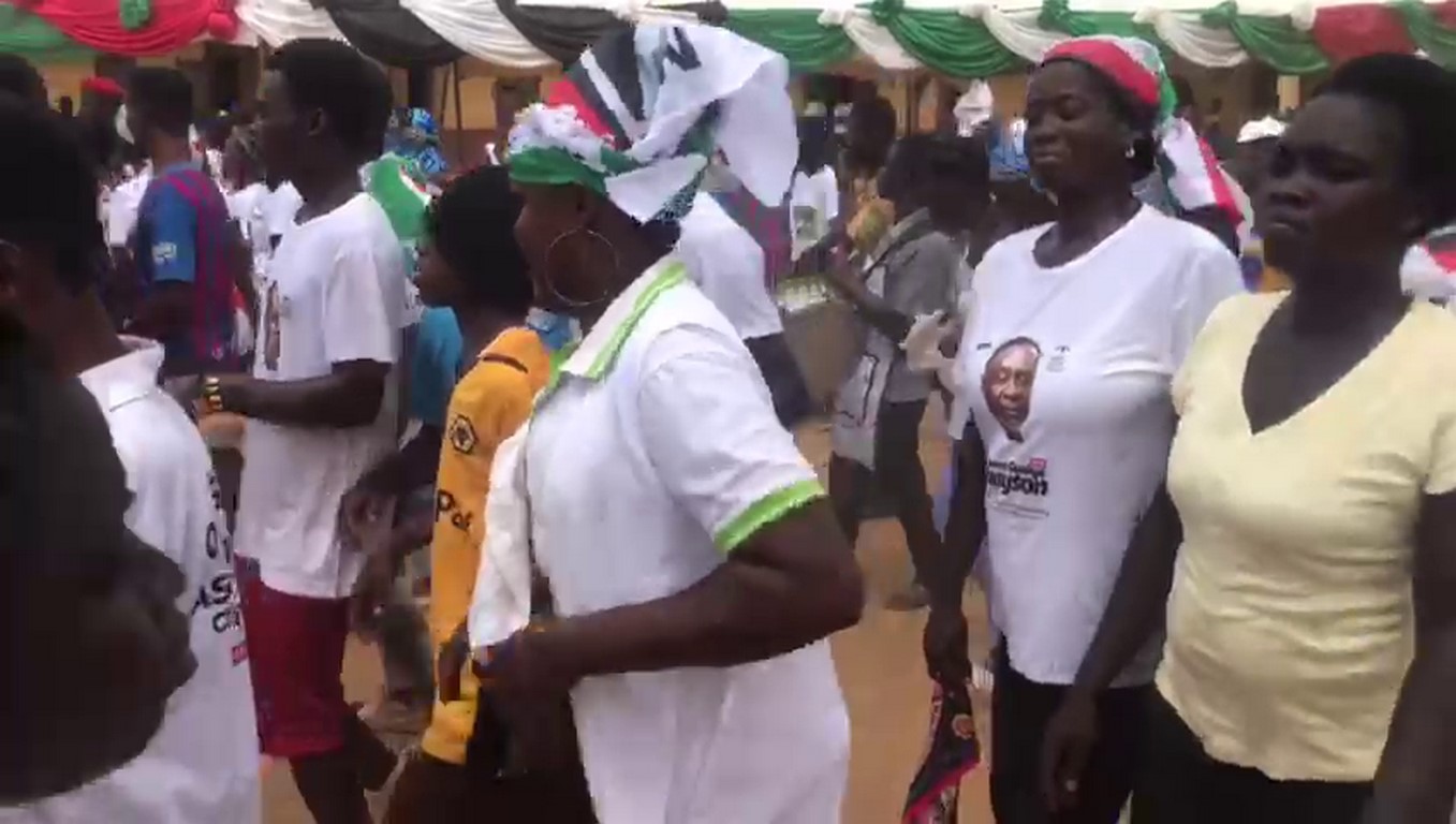 Assin North bye-election: NDC supporters give Gyakye Quason a heroic ...