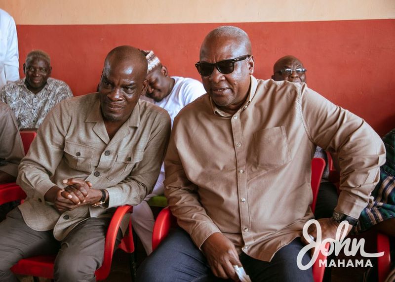 When Mahama visited Haruna Iddrisu in his home - Adomonline.com