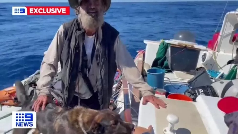 Australian sailor and his dog survive two months at sea - Adomonline.com